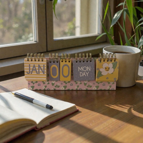 Office | Desk Flip Calendar New In Box | Poshmark